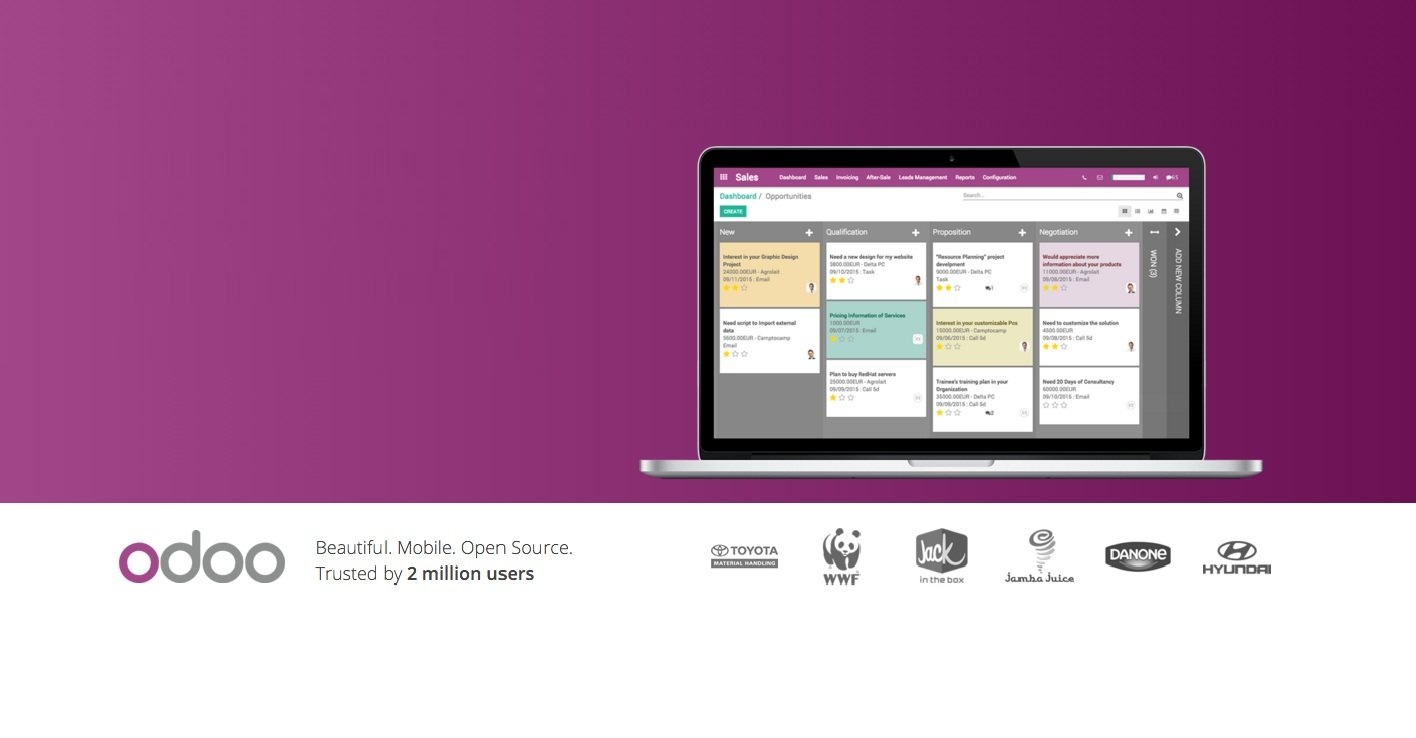 Foss Infotech Open Source Implementation Company Odoo Erp Crm Alfresco Technology Made