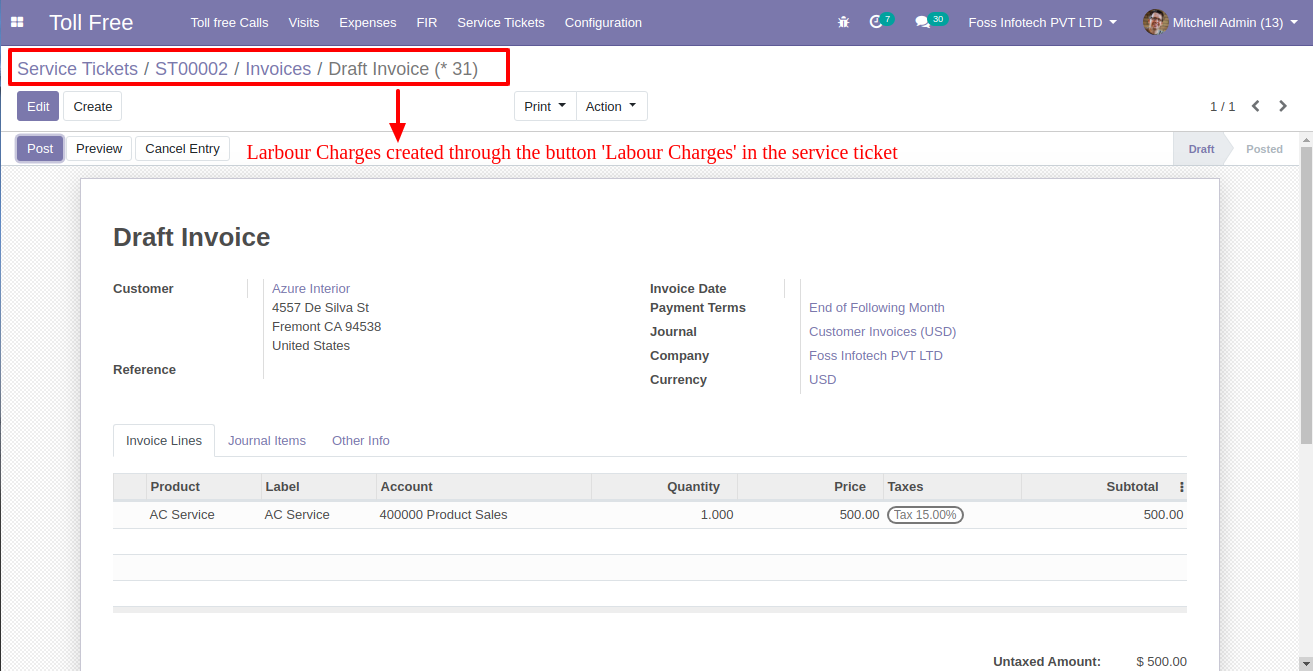 Customer Toll Free Foss Infotech Open Source Implementation Company Odoo Erp Crm Alfresco
